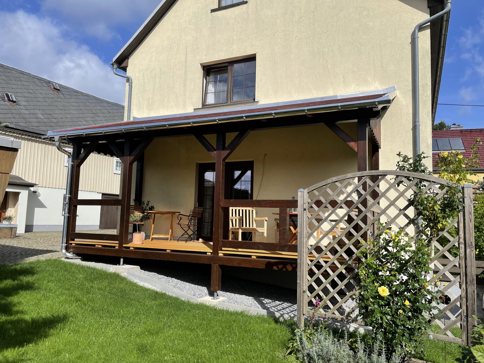 Wintergarten und Veranda – Holzbau von Zimmerei Andreas Müller